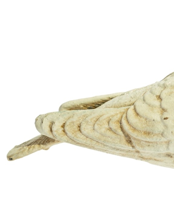 CAST IRON STANDING WHITE DOVE FIGURE – Bibi's Boutique